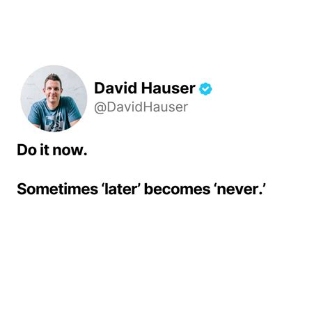 Agree David Hauser