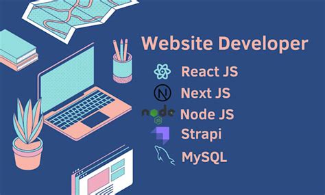 Develop A Website Using React Nextjs As Front End And Nodejs As