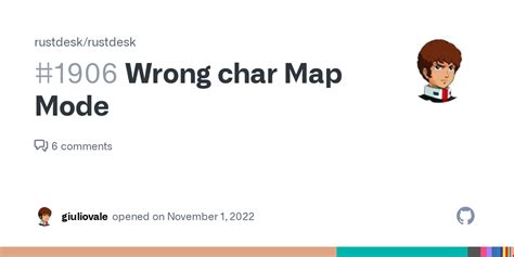 Wrong Char Map Mode Issue 1906 Rustdesk Rustdesk GitHub