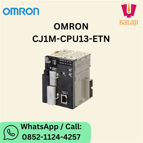 Jual Module PLC OMRON CJ1M CPU13 ETN Kota Bekasi Balajik Elektrik Tokopedia