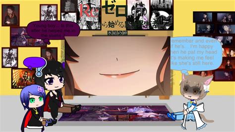 Re Zero Pride If React To The Dark Work Sisters Elsa And Meili In Re