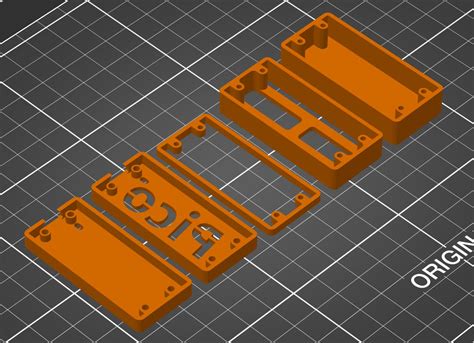 Slim Modular Raspberry Pi Pico Case Von Maximilliampere Kostenloses Stl Modell Herunterladen