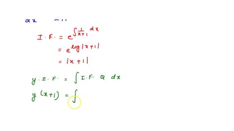 Solved Solve The Given Initial Value Problem Xy Y E Y1 4 Yx Give The Largest