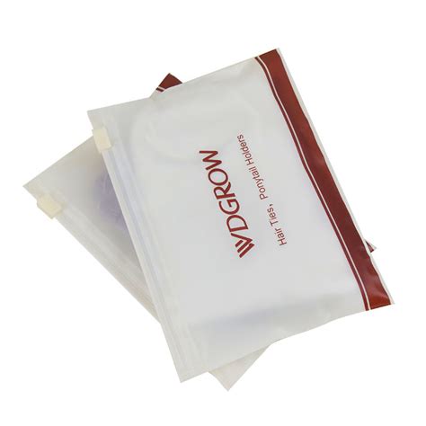 Custom Eco Friendly Frosted Pla Slider Zip Lock Biodegradable Bag