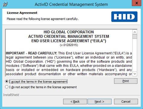Install Activid Cms And Its Databases Activid Cms Hid Global