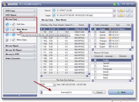 How To Rip And Convert A Blu Ray Disc To MKV Format