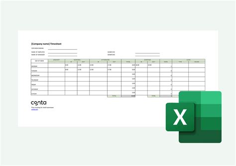 Free Timesheet Template In Excel Philippines