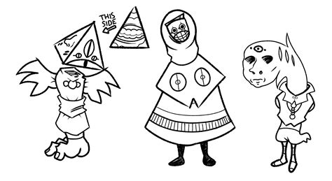 Posting Weird Character Designs I Came Up With Cuz I Havent Posted
