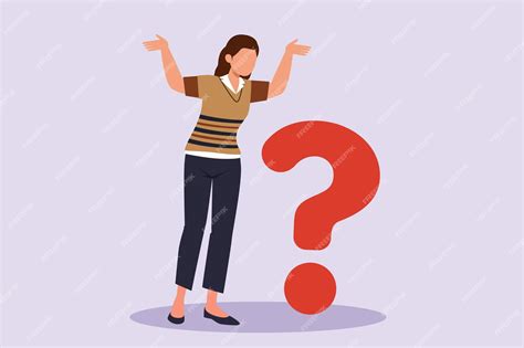 Premium Vector Thinking Or Solving Problem Concept Colored Flat Vector Illustration Isolated