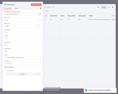 Error 401 While Trying To Create Wordpress User From N8n Authorization Failed Questions N8n