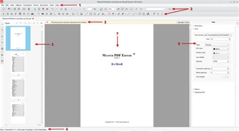 Workspace In Master Pdf Editor