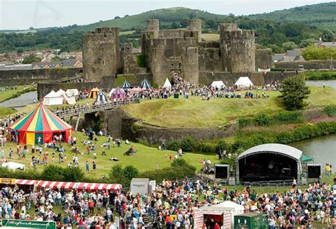 Big Cheese Festival At Caerphilly Castle Caerphilly County Borough