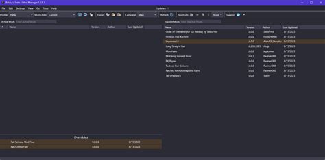 Cant Get To Main Menu Issue With Mods Rbaldursgate3
