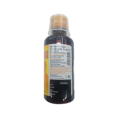 Benadryl Dr Dry Cough Active Relief Syrup 100ml Price Uses Side Effects Netmeds