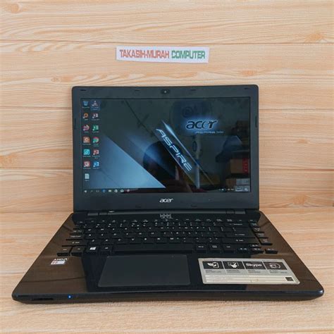 Jual Laptop Acer Aspire Amd Gb Gb Second Shopee Indonesia