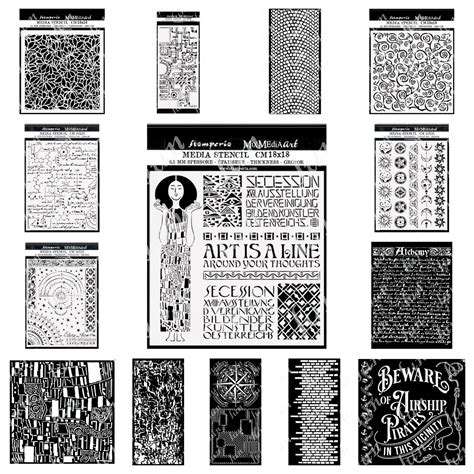 사각형 균열 나선형 꽃 패턴 기호 테두리 행성 차트 수식 레이어드 스텐실 재사용 가능한 Diy 종이 스크랩북 일기 Aliexpress