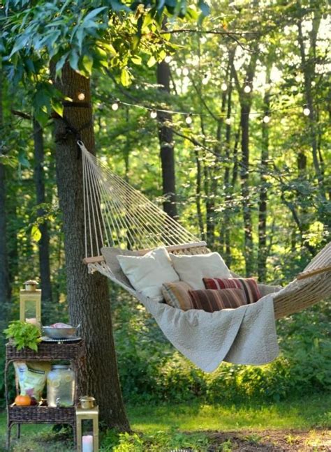 Hängematte Im Garten Genussvolle Entspannung Im Freien