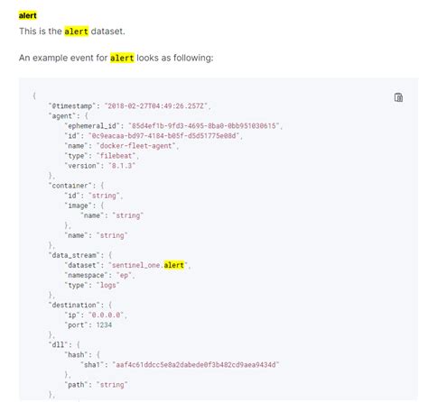 Sentinelone Integration Elasticsearch Discuss The Elastic Stack