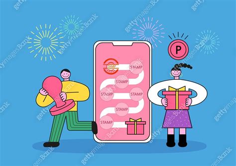 쇼핑 상업활동 마일리지 컨셉 인센티브 자극 온라인쇼핑 전자상거래 도장 사무용품 선물 인조물건 이미지 Jv12499690 일러스트 무료