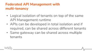Federated Api Management With Wso Api Manager PPT