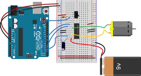 Lab Dc Motor Control Using An H Bridge Itp Physical Computing