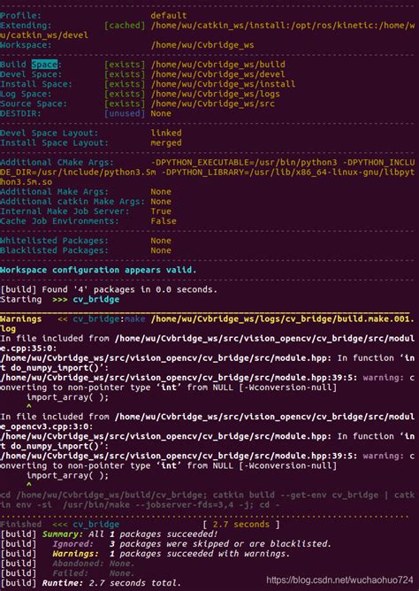 在ros kinetic中编译python3的cv bridge csdn博客