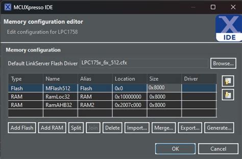 custom bootloader memory config issue nxp community