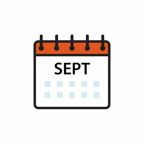 Calendar Month Sept September Icon Download On Iconfinder