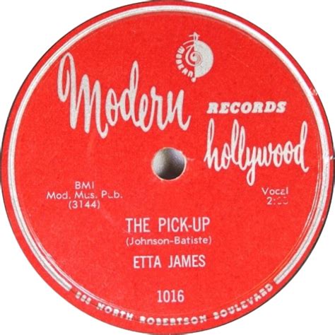 78 Rpm Etta James Market Place The Pick Up Modern Usa 1016
