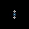 Sapphire Vertical Resize Cursor