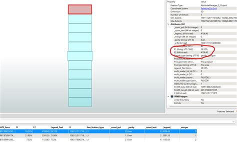 fme desktop 2022 how two columns of points are transferred as two fields in the attribute table