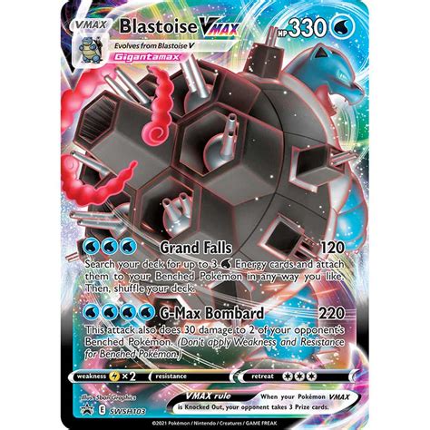 Blastoise Vmax Pokemon Live Tcg Code Ptcgl Store