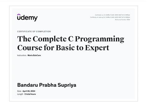 prabha supriya bandaru on linkedin achievementunlocked programming cprogramming
