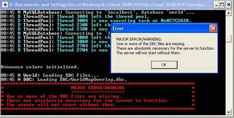 Ascent Error With Worldexe Ragezone Mmo Development Forums