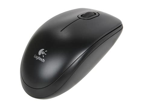 Logitech B100 Corded Mouse Wired Usb Mouse For Computers And Laptops For Right Or Left Hand
