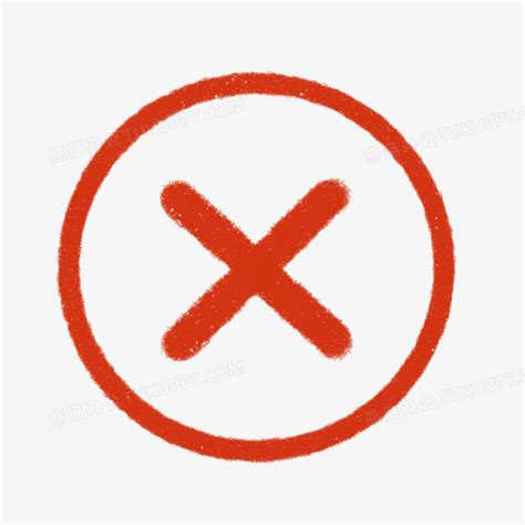 卡通手绘错误图标元素png图片素材下载图标png熊猫办公