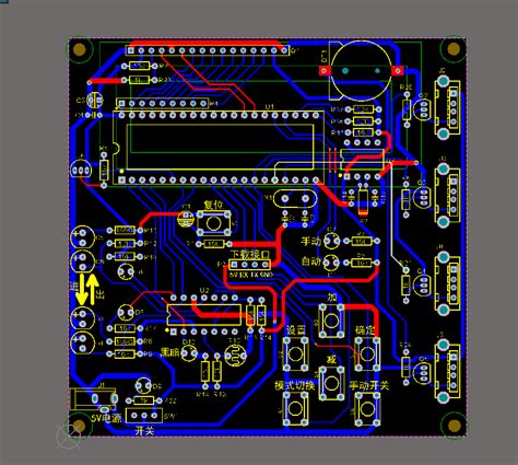 基于51单片机的教室照明灯人数计数系统proteus仿真原理图pcb电子信息工程技术毕业设计教室人数统计的电路图绘制 Csdn博客