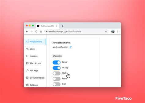 Notificationapi Fivetaco