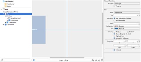 Ios How To Use UIVisualEffectView To Blur Image Stack Overflow