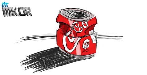 Coca Cola Can [sketch] 9 26 15 By Itsmkor On Newgrounds