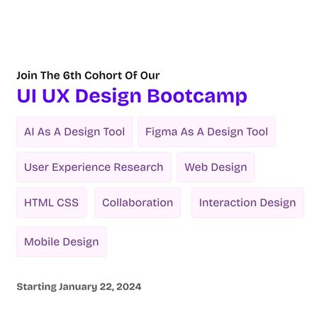 kickstart your uiux design career this january with our uiux design bootcamp dev and design