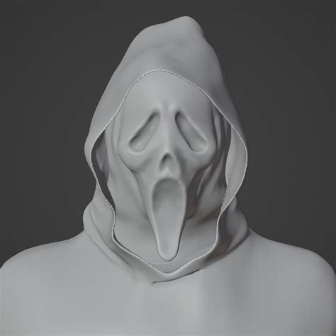 Ghostface Printable 3d Model From Scream 3d Model Turbosquid 1974227