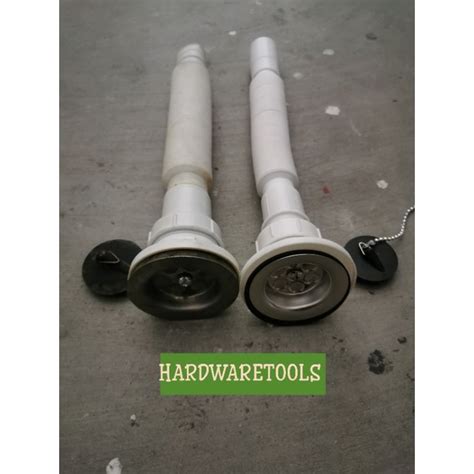 Flexible Strainer With Hose 1 14 1 12 Duplex Strainer Kitchen Sink