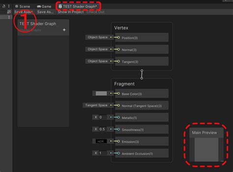 Main Preview In Shader Graph Is Blank Unity Engine Unity Discussions
