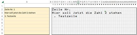 Vba Zahlen Als Char Eintragen