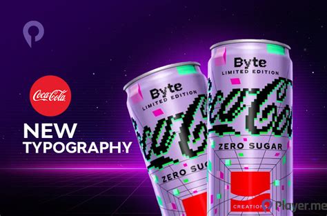 Coke Zero Sugar Creates New Typography With Ai As Part Of Global Campaign Player Me