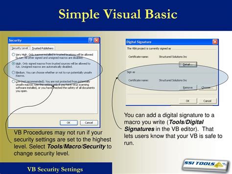 Ppt Simple Visual Basic Powerpoint Presentation Free Download Id