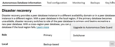 oracle maa for oracle autonomous database serverless