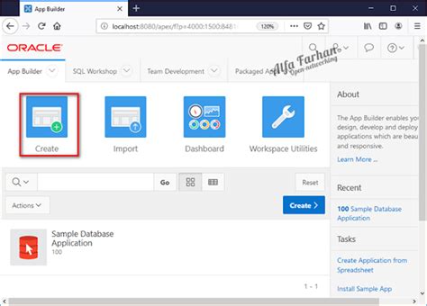 Oracle Apex 6 Query Dan Entry Data Dengan Application Builder ~ Open