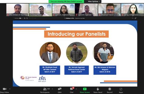 Shubham Sood On Linkedin Always A Pleasure To Connect With The Imi